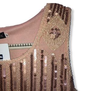 Pretty Guide | Tops | Pretty Guide Sparkle Tank Tq | Poshmark